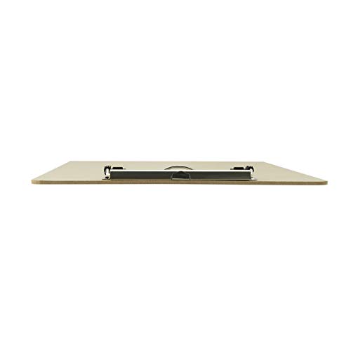 Saunders US-Works 05512 Recycled Hardboard Clipboard -Â Brown, Letter Size Writing Board with Low Profile Clip
