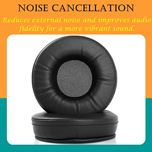 TaiZiChangQin Ear Pads Cushion Memory Foam Replacement Compatible with Beyerdynamic Custom One Pro Plus Headphone (Protein Leather Earpads)