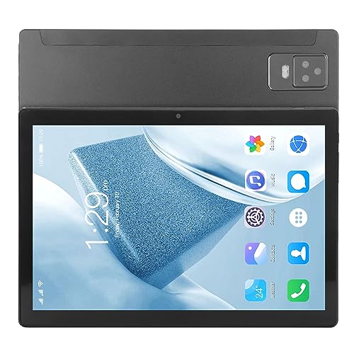 fannay 10.1 Inch Tablet, 7000mAh Tablet 8GB RAM 256GB ROM 100‑240V Stereo Dual Speaker Portable for Working (US Plug)