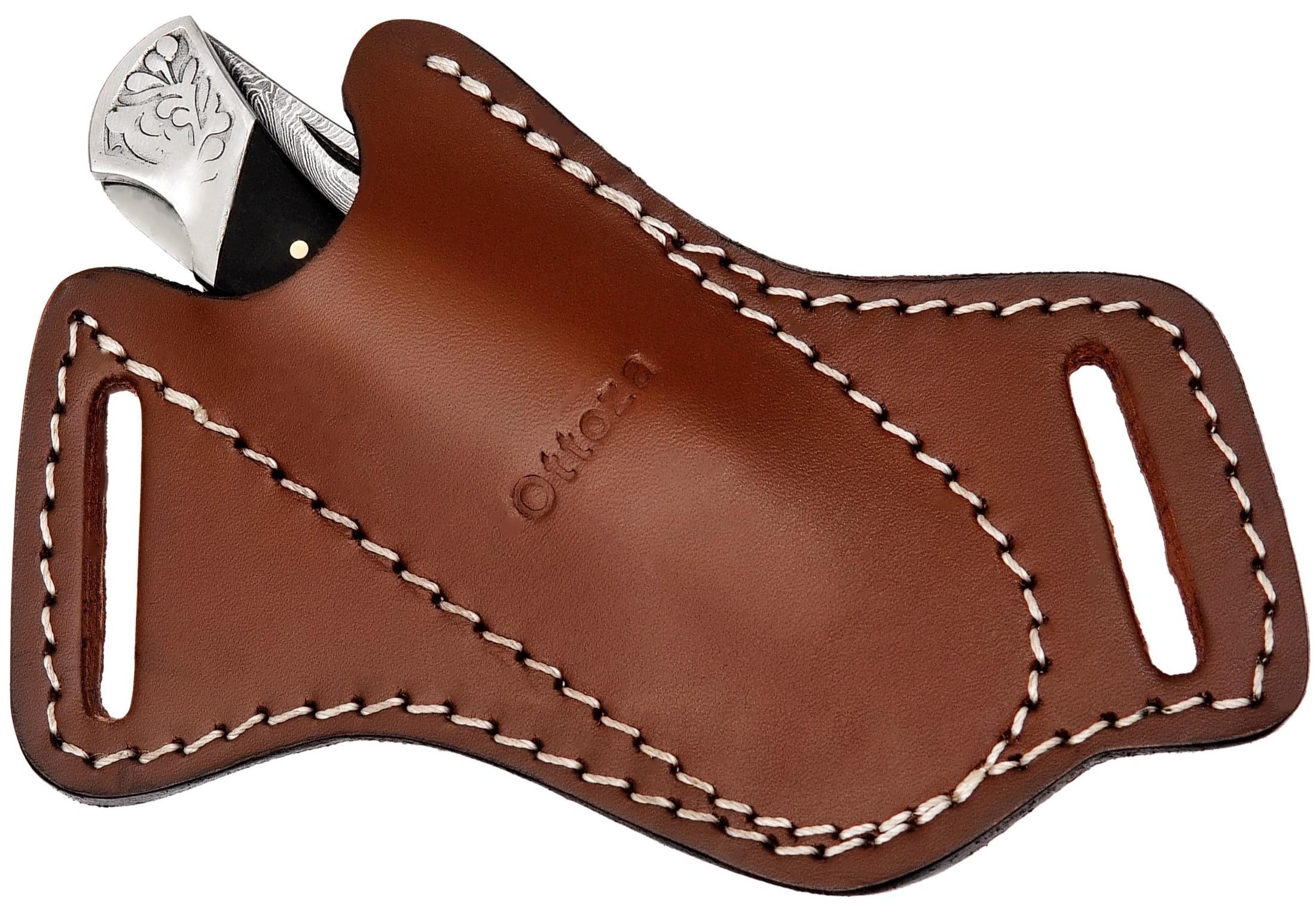 Ottoza Leather Knife Sheath for Belt Cross Draw Knife Sheath Leather Pocket Knife Sheath Leather Folding Knife Sheath 5 inch Knife Sheath Pocket Knife Holster Pocket Knife Holder TOP Grain Leather 71