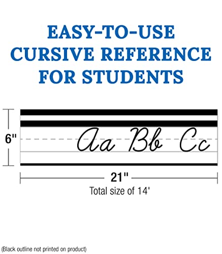 Schoolgirl Style - Simply Stylish | Alphabet Line | Cursive Mini Bulletin Board Set