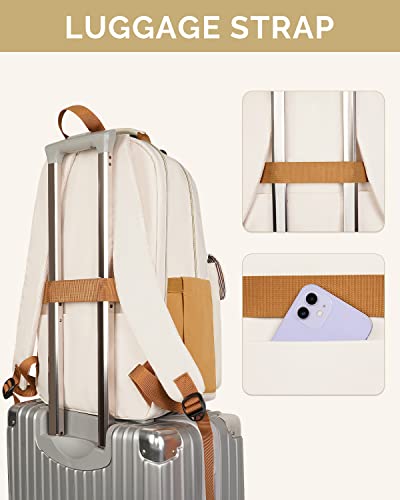 MATEIN Computer Backpack for Women, Large Anti Theft TSA 17 Inch Laptop Backpack, Laptop Bag for Women 15.6 Inch, Water Resistant Computer Briefcase Bag