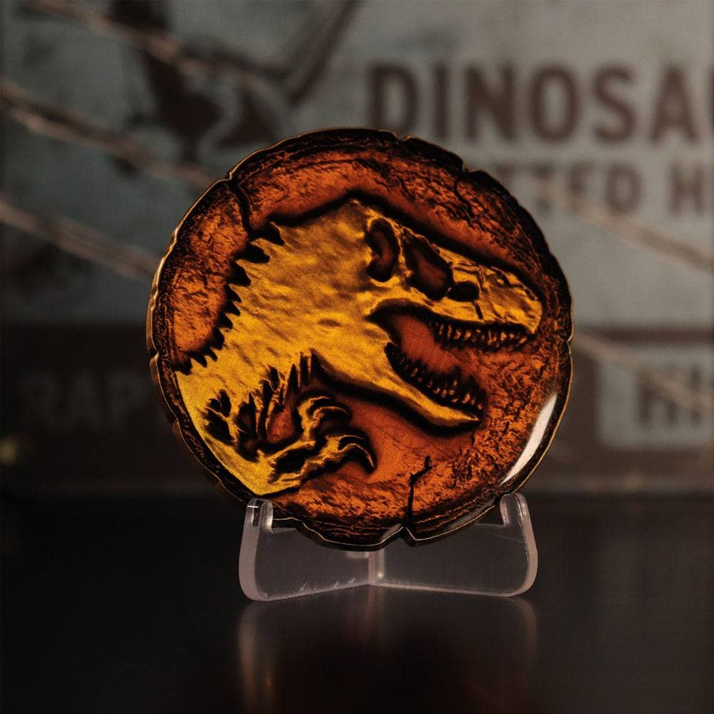 FaNaTtik Jurassic World Dominion Limited Edition Medallion, One Size, Metal