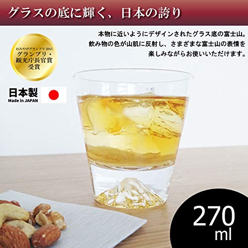 Fuji Glass Fujisan Glass Rock Glass TG15-015-R