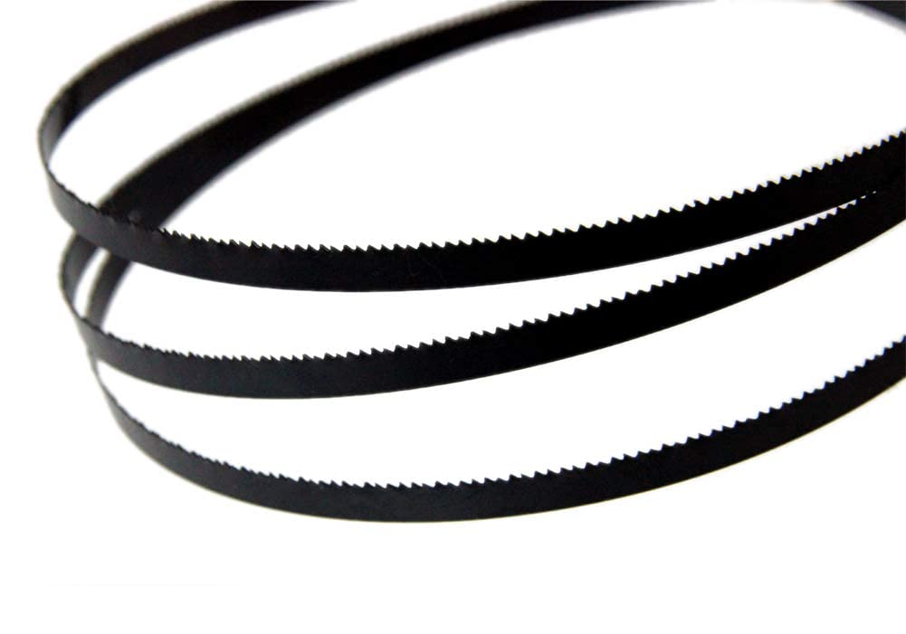 FOXBC 59-1/2" x 3/16" x 14 TPI Bandsaw Blade for Wen 3959, Sears Craftsman, B&D, Ryobi, Delta, and Skill 9" Bandsaw - 2 Pack