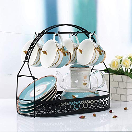 STRAW Black kitchen Rack,Over the Sink Dish Drying Rack, Large Premium Stainless Steel Dish Rack with Utensil Holder Hooks for Kitchen Counter Non-slip