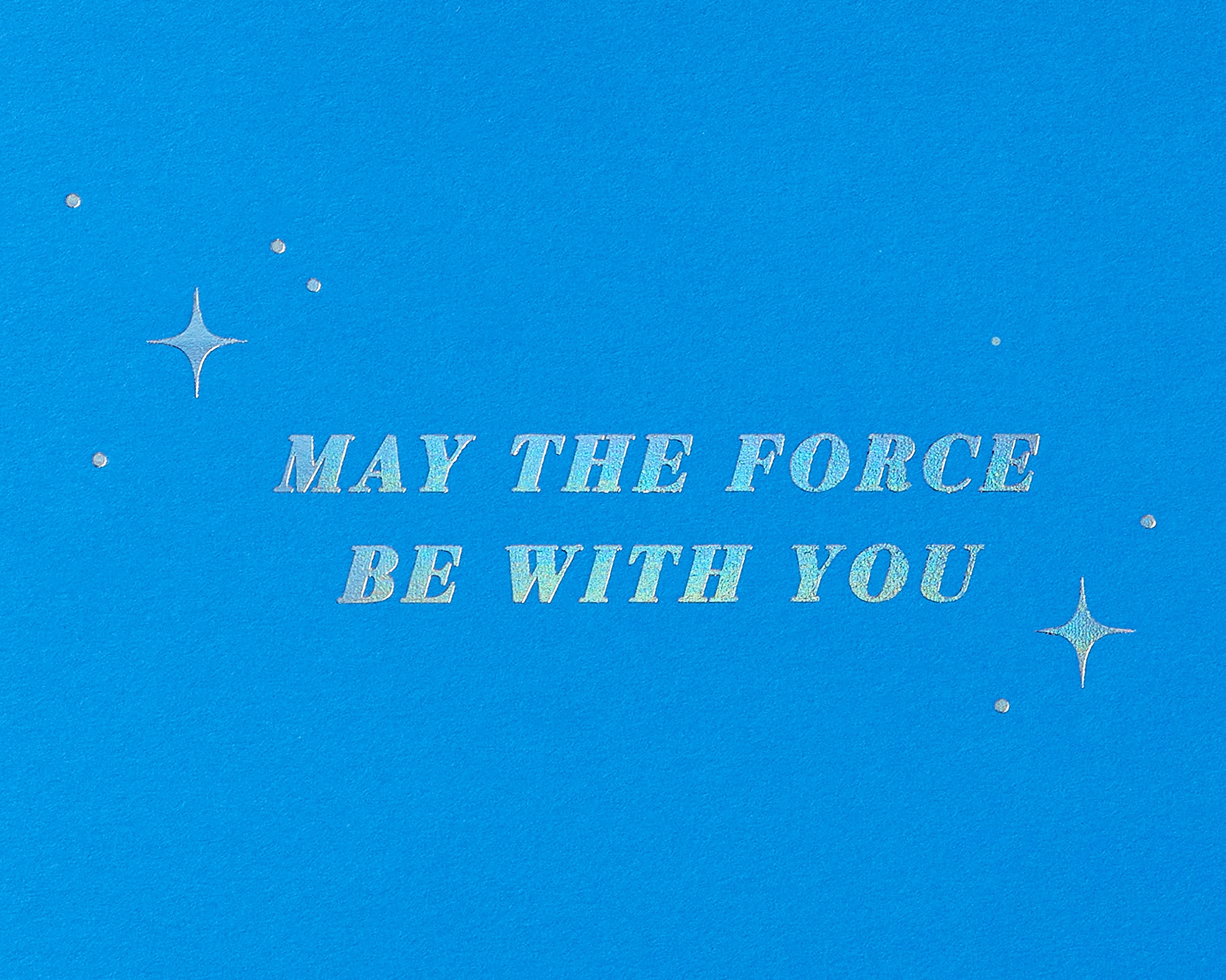 Papyrus Star Wars Graduation Card (May The Force Be With You)