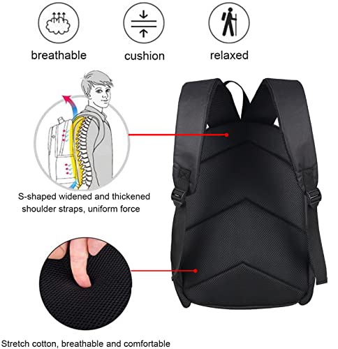 Fqz Unisex Game Backpack 3d Printing Anime Backpacks Cosplay Cartoon Bags Large Capacity Daypacks game4