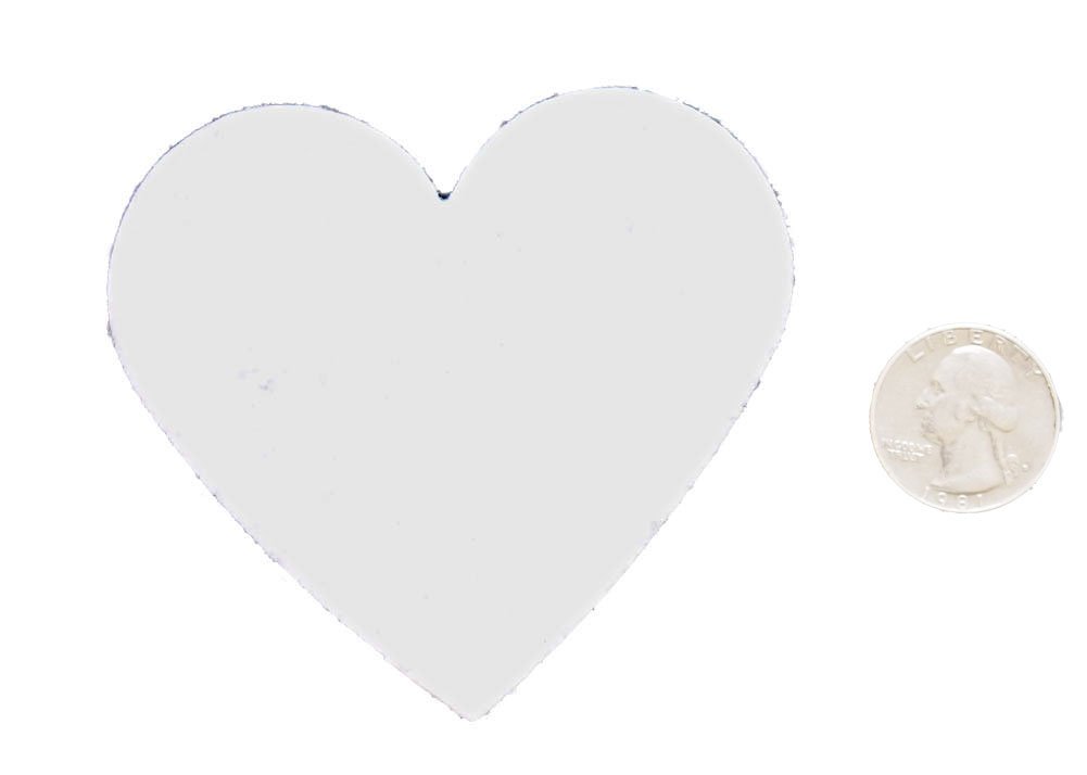 Playfully Ever After 3 Inch 28pc Felt Hearts (White)