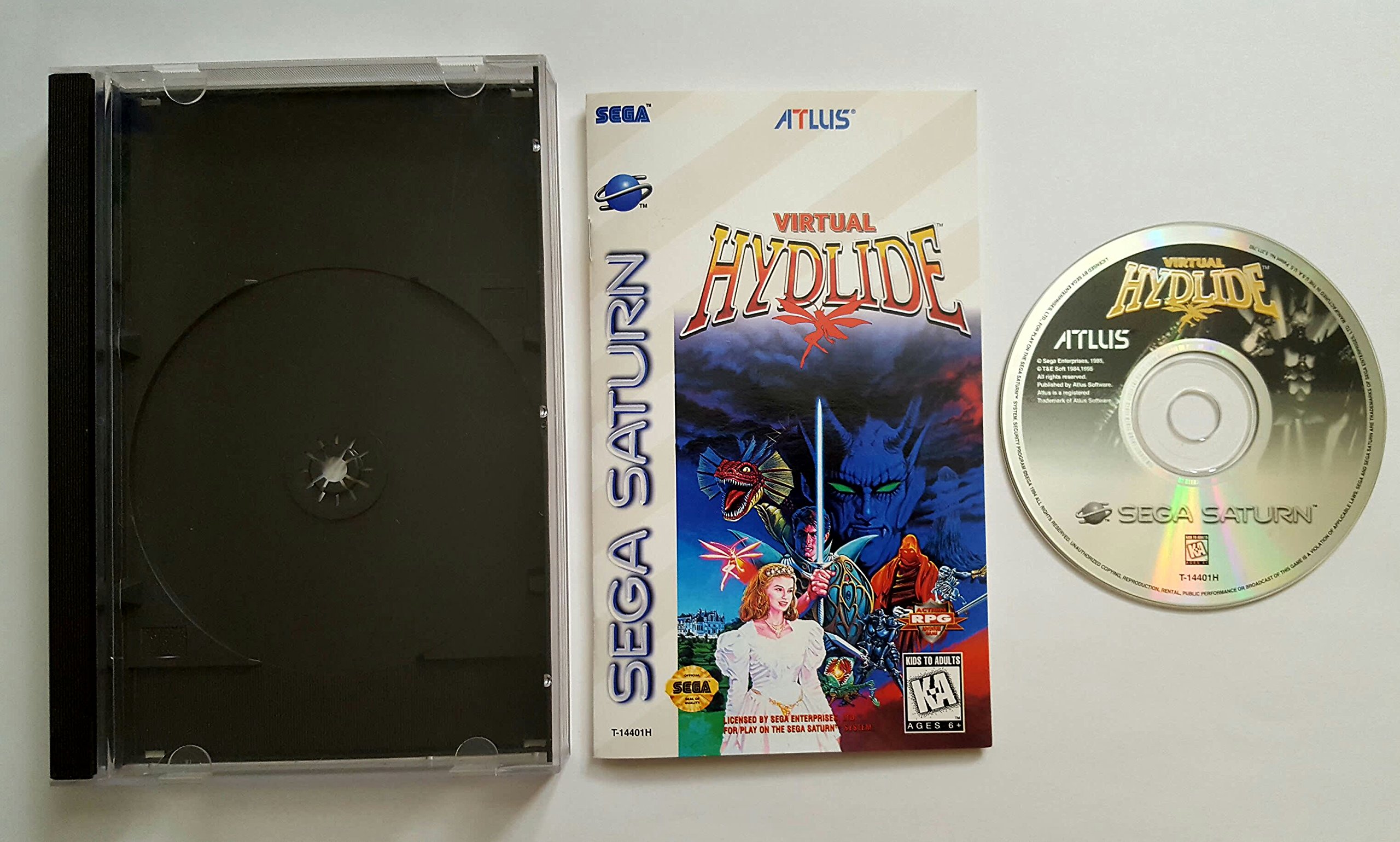 Virtual Hydlide - Sega Saturn