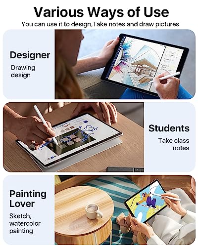 Stylus Pen for iPad with Magnetic Wireless Charging, Apple Smart Pen Colorful, iPad Pencil 2nd Generation Compatible with iPad Pro 11 in 1/2/3/4, iPad Pro 12.9 in 3/4/5/6, iPad Air 4/5, iPad Mini 6