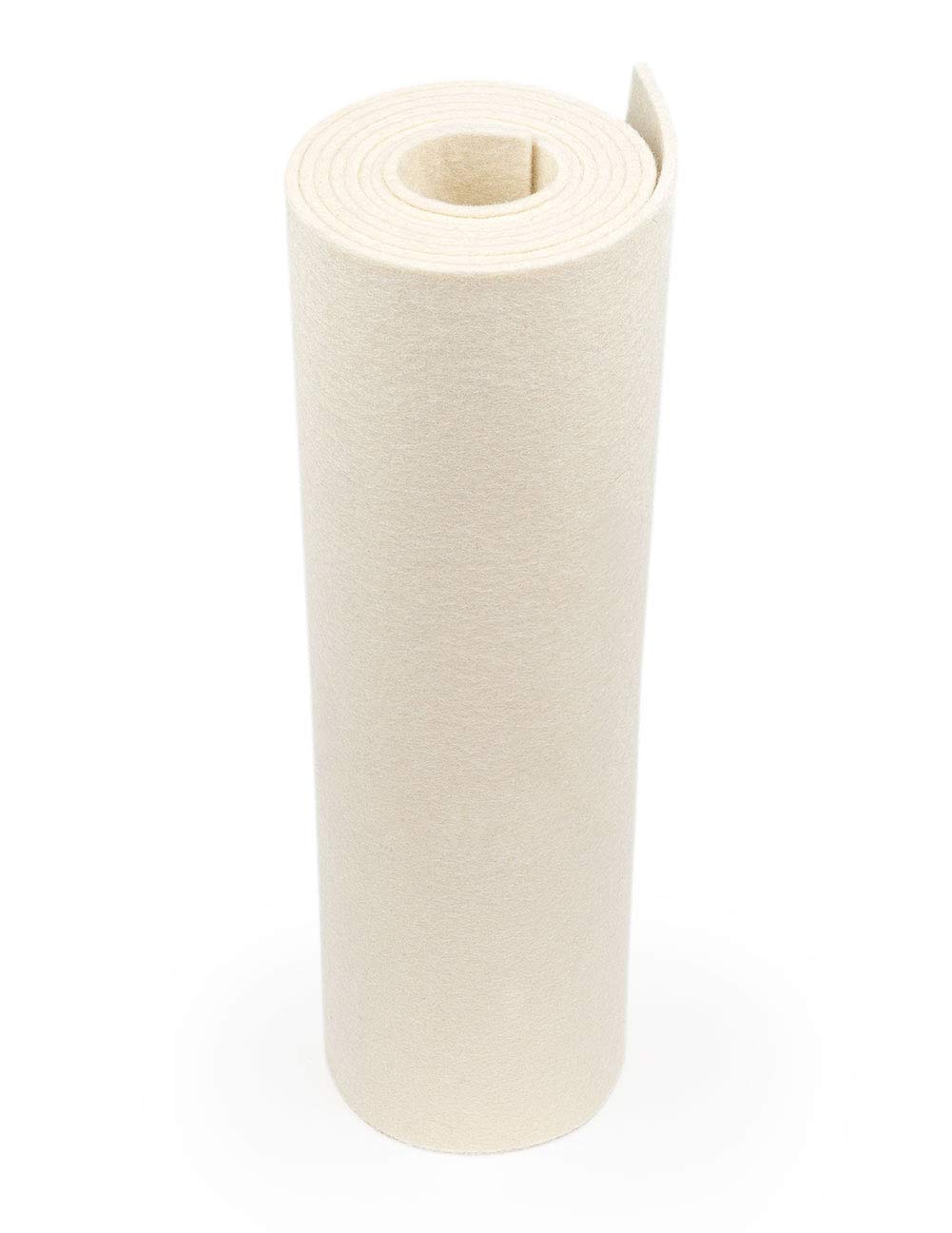 The Felt Store F-1 Industrial Felt – 60 Inch Wide x 3 Foot Long x 1/4 Inch Thick – SAE Pressed Felt for Automotive, Construction, Machinery Components