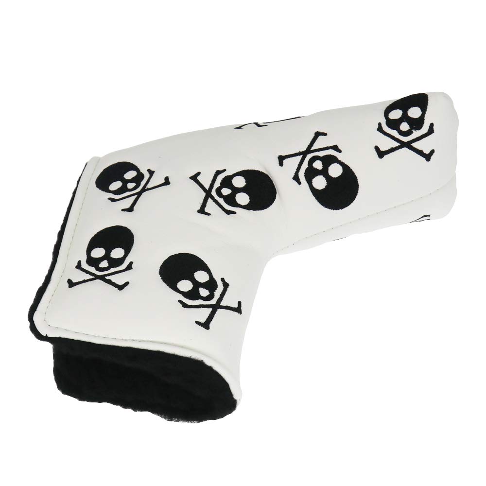 Dark Horse Golf skull Blade Putter Head Cover Headcover