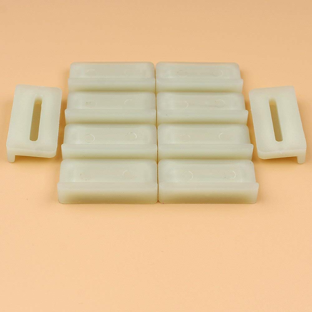 Corolado Spare Parts, 10Pcs/Lot Chain Guide Runner/Bumper Strip for Husqvarna 61 Up to 576 Xp Chainsaw #501517201