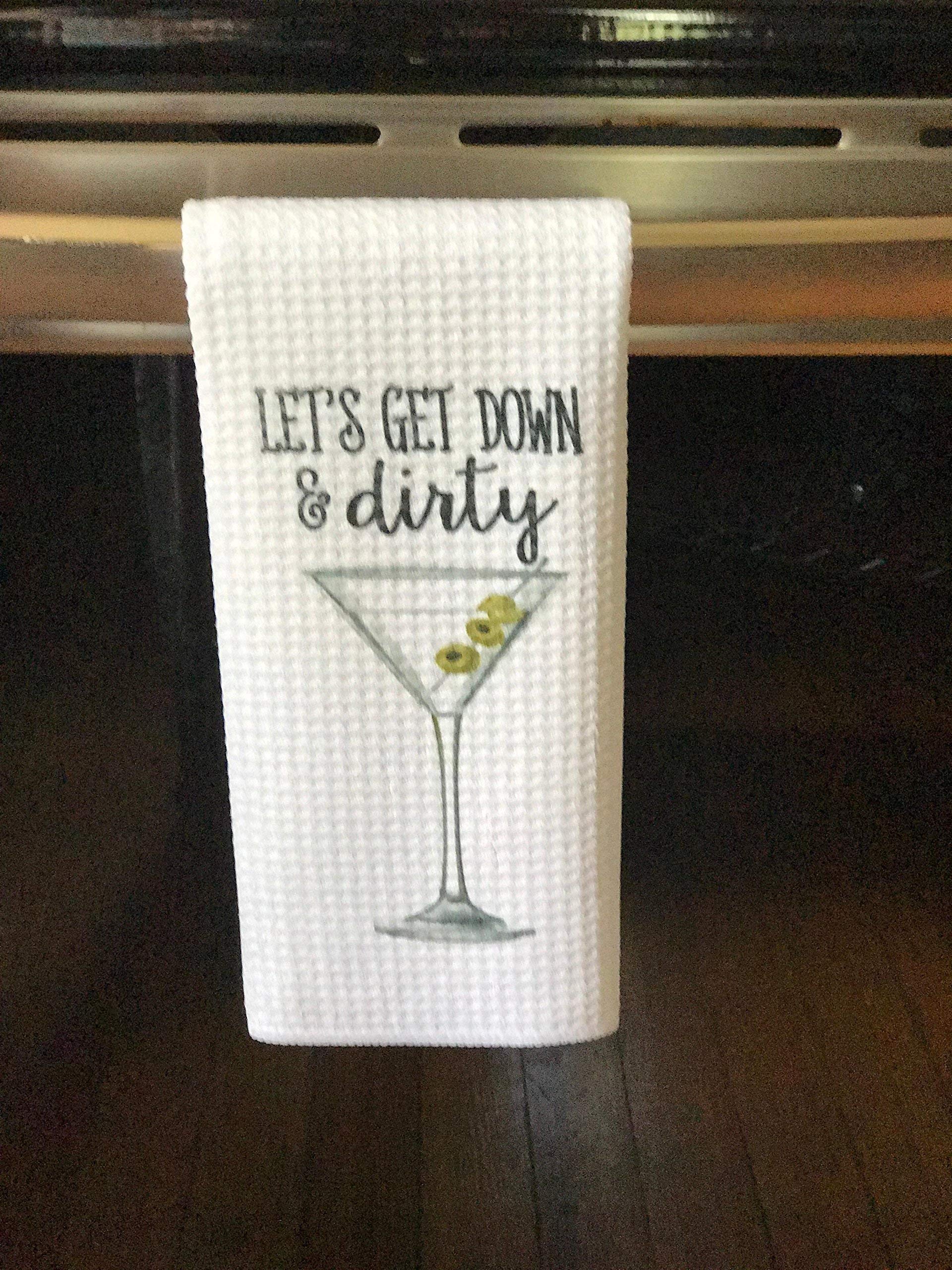 Funny Alcohol Kitchen Towel Gift Beer Lover Whiskey Shot