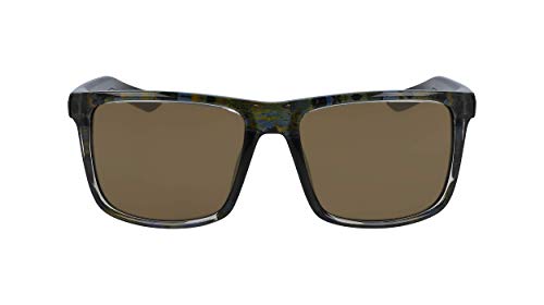 Dragon Men's Meridien Rectangular Sunglasses, Rob Machado Resin/Ll Brown, 57 mm