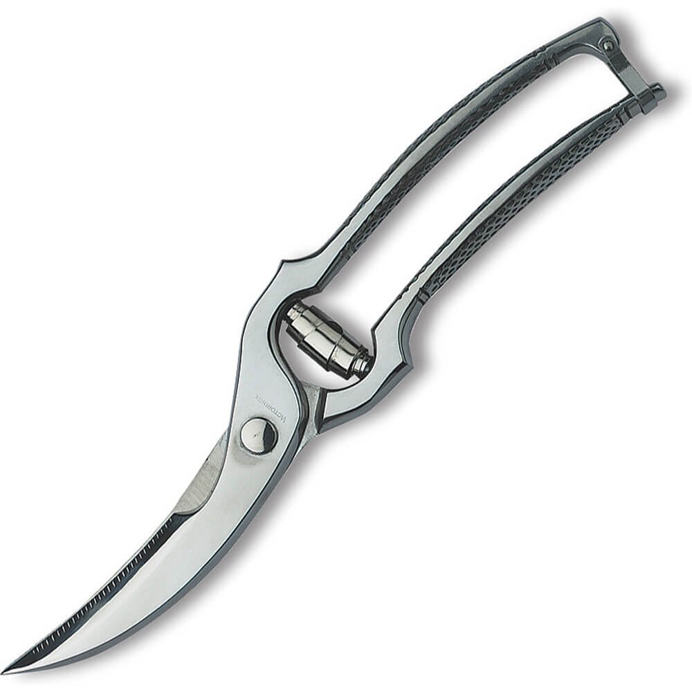 Victorinox Poultry Shear Locking Hammered Texture Handle Stainless Steel, 4"