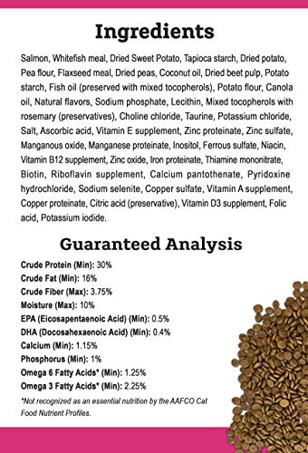 Tender & True Salmon & Sweet Potato Recipe Cat Food, 3lb