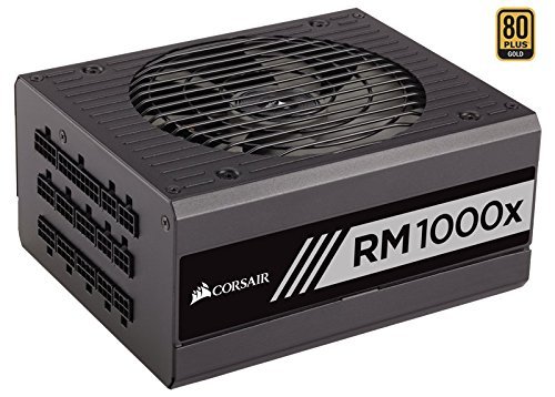 CORSAIR RMx Series, RM1000x, 1000 Watt, 80+ Gold , Fully Modular Power Supply (Renewed)