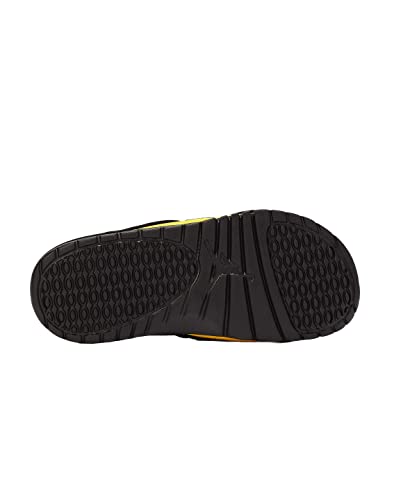 Nike Jordan Hydro IV Retro Men's Slides (Black/Tour Yellow, 8)