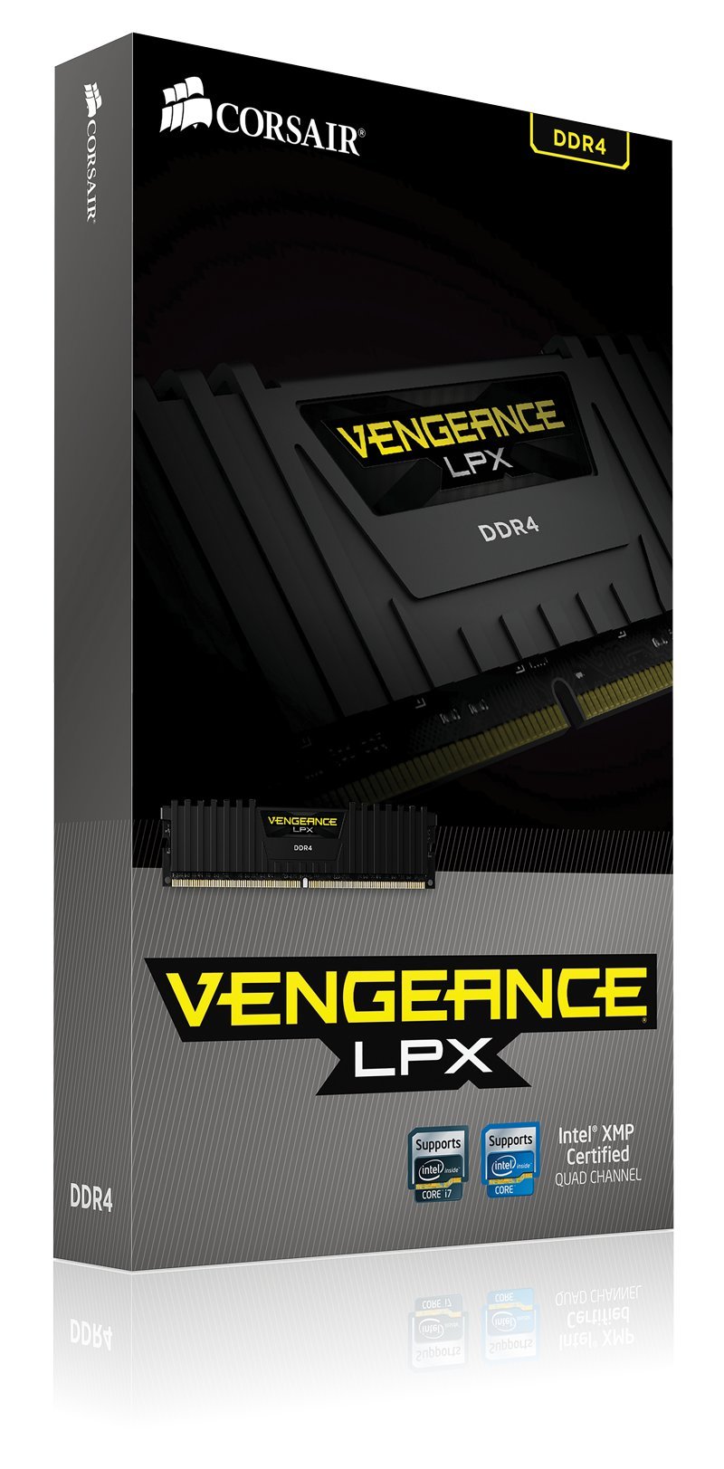 Corsair Vengeance LPX 32GB (4x8GB) DDR4 3000 (PC4-24000) C16 1.35V Desktop memory - black PC memory CMK32GX4M4D3000C16
