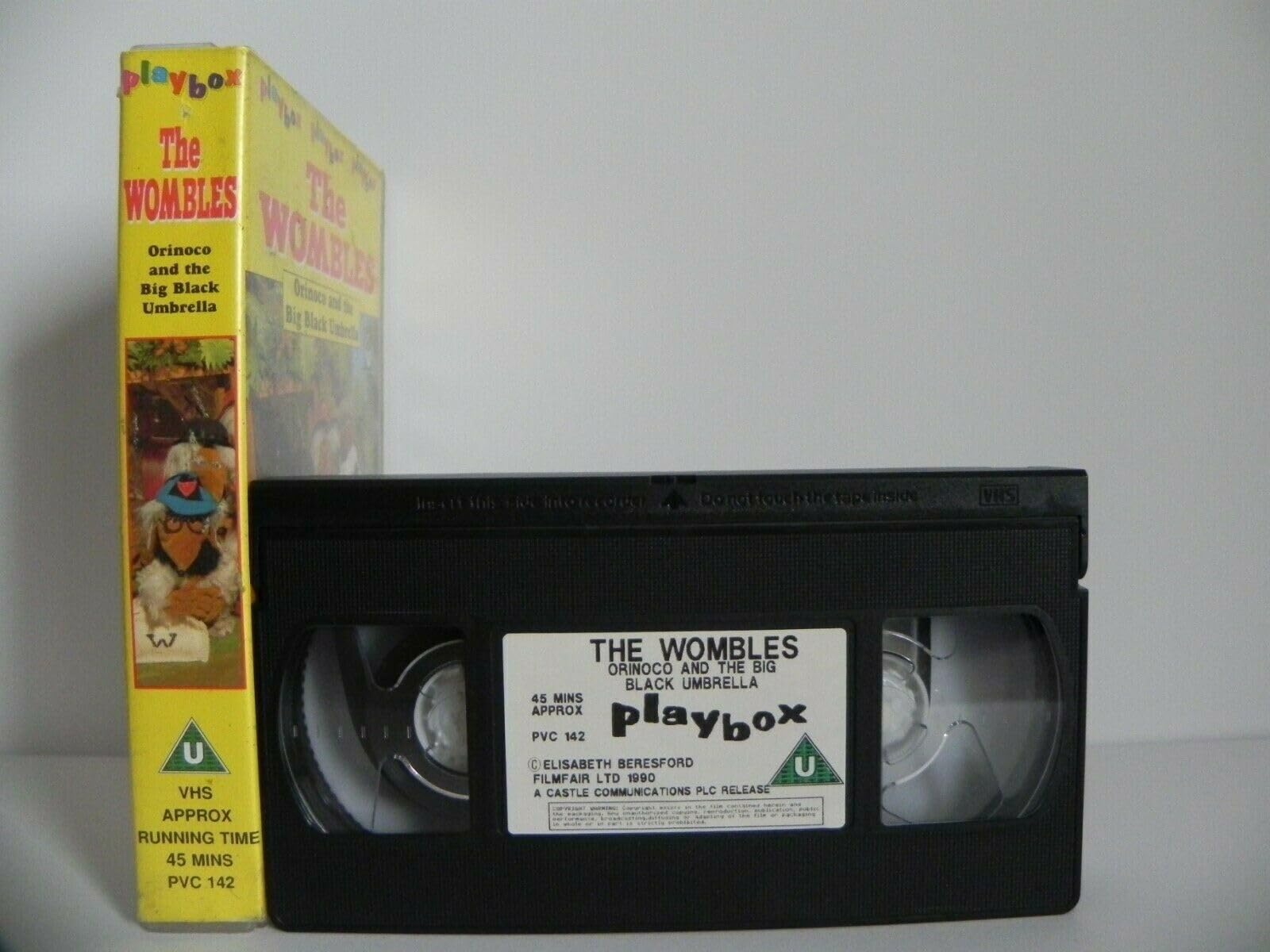 The Wombles: Orinoco And The Big Black Umbrella - Animated Series - Kids - VHS