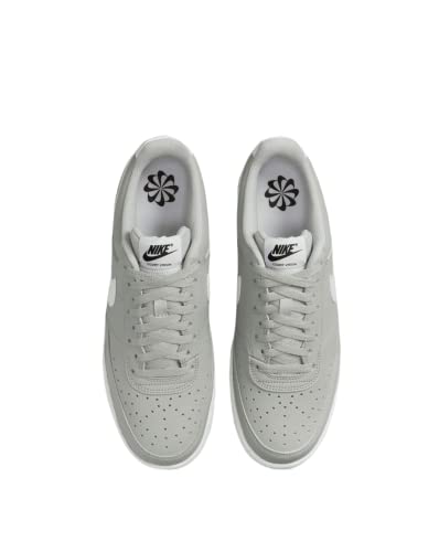 Nike Mens Court Vision Low Basketball Shoes (10) Grey/White