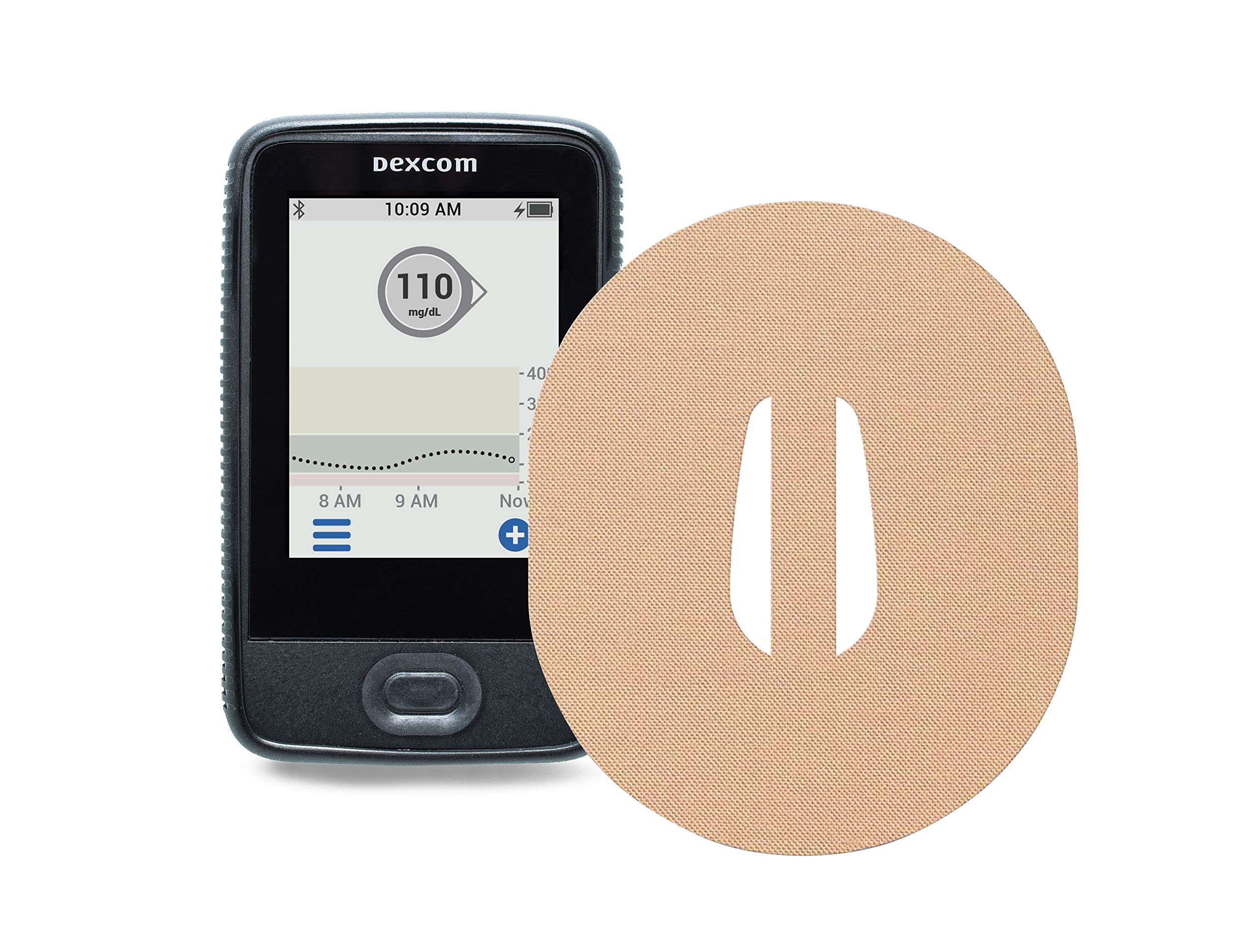 Dexcom Ultra-Strong Waterproof Adhesive Patches - 25 Patch Pack for G6 CGM Glucose Monitors - Safe & Convenient Sticky Tac Grip for Active Diabetics - Swimming, Running, Working Out Skin Tape