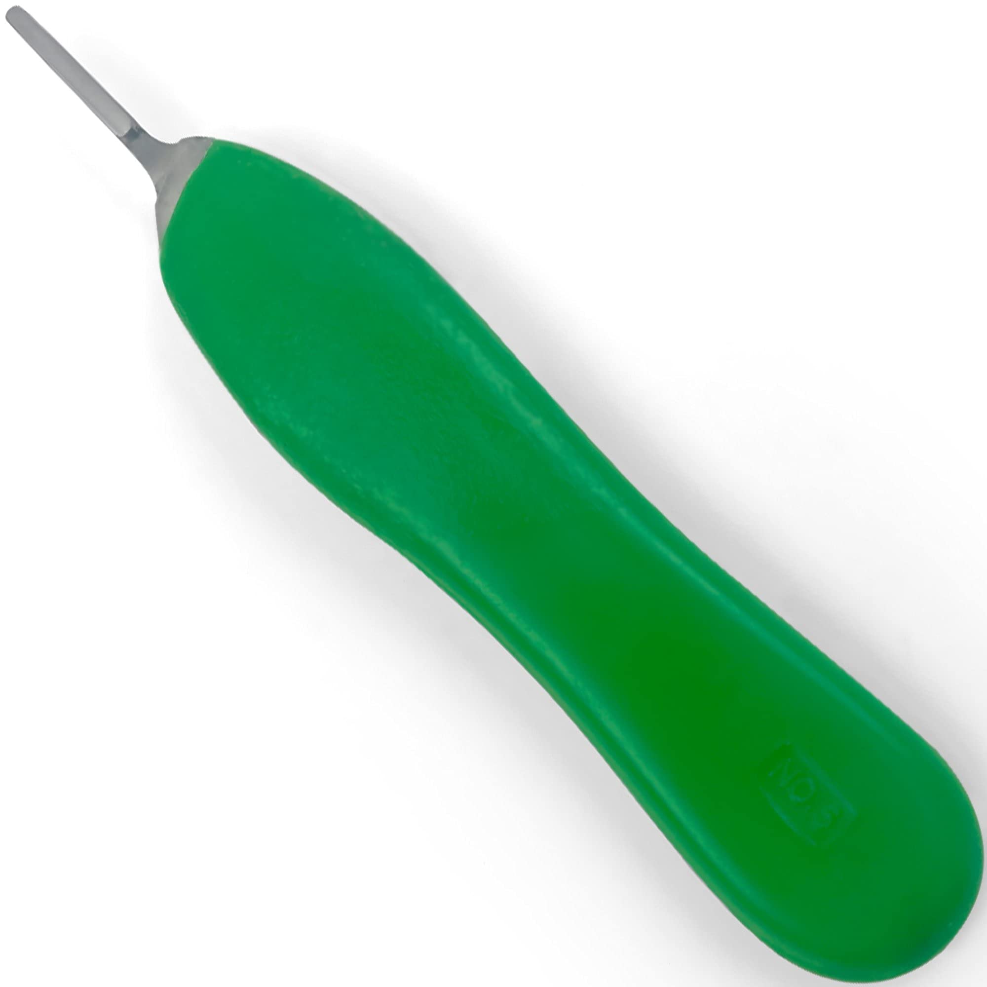 DEXSUR Scalpel Handle # 5, Premium Quality, Rust Proof Hard Plastic Scalpel Knife Handle, Lightweight and Durable, Fits Surgical Blades No. 10, 11, 12, 13, 14 and 15