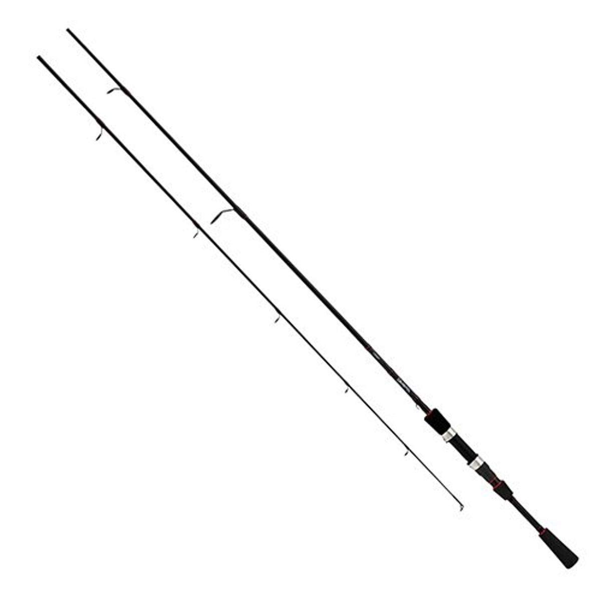 Daiwa LAG701MHFS Laguna Spin Rod, 7-Feet, 1 Piece, Fast, Medium Heavy, 1/4-3/4 -Ounce, Black