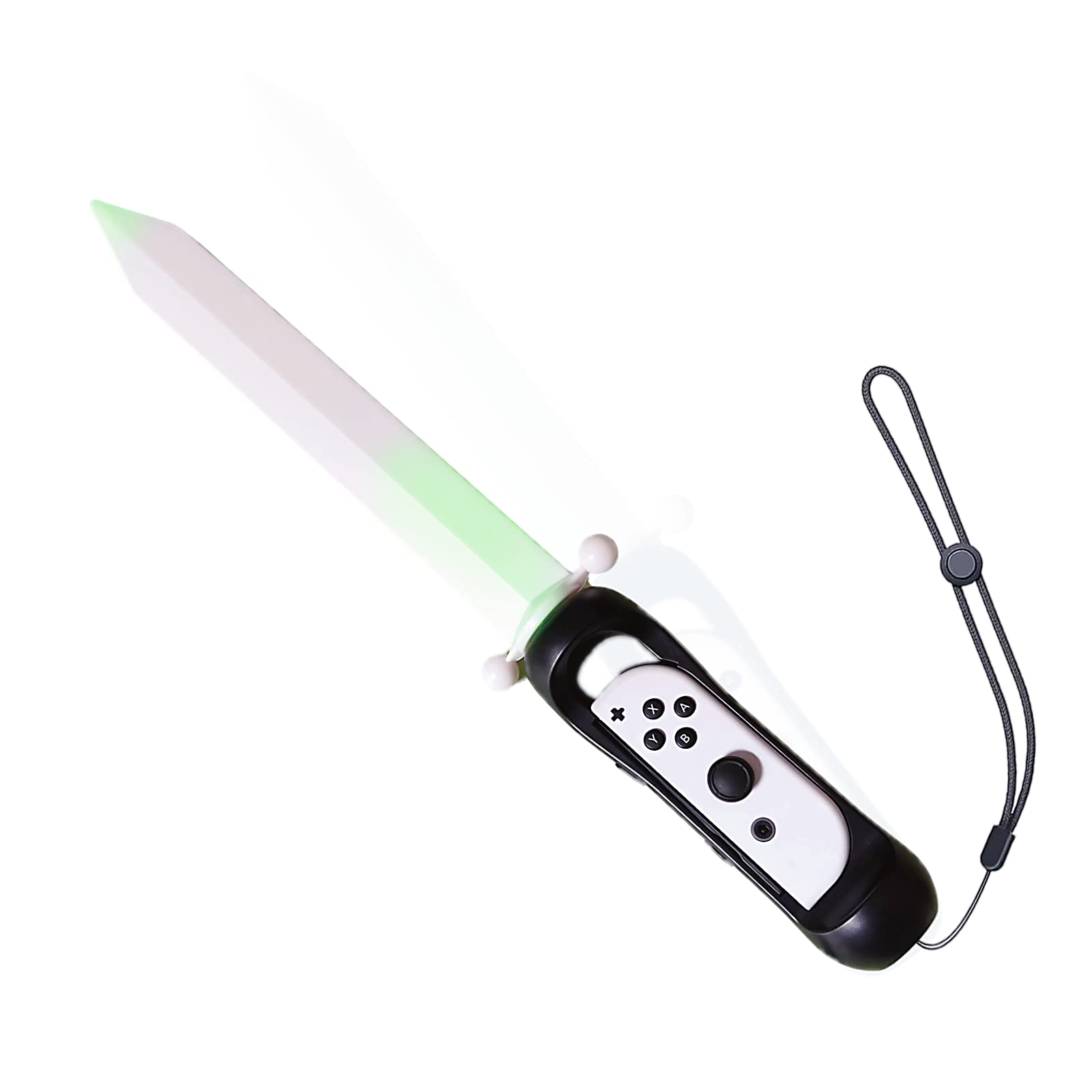 ENFILY LED Game Sword Accessories Compatible with Nintendo Switch/Switch OLED, Switch Sword Games Joycon(R) Controller Handle Grip for The Legend of Zelda Skyward Sword HD