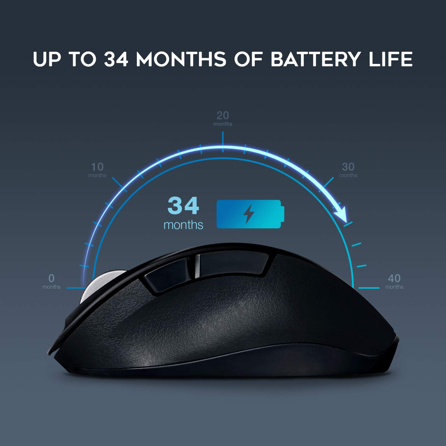 ELECOM Wireless Mouse Ergonomic 2.4GHz with USB Receiver Silent Click Reduces Muscle Pain 5 Button 2000 DPI for Windows and Mac Medium M-XGM10DBSBK-US