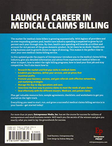 Start Your Own Medical Claims Billing Service: Your Step-by-Step Guide to Success (StartUp Series)