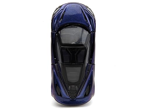 McLaren 720S Blue Metallic with Black Top Pink Slips Series 1/32 Diecast Model Car by Jada 34660