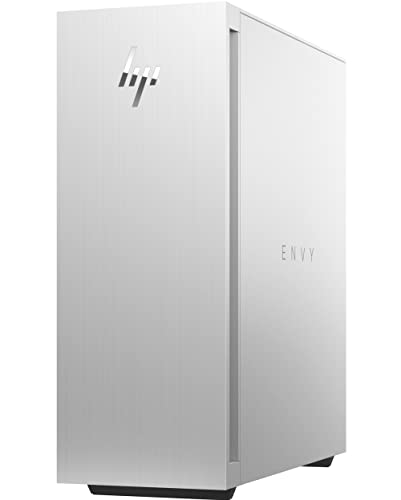 HP Envy Desktop TE02-0250xt Home & Business Desktop (Intel i7-12700 12-Core, 16GB RAM, 128GB PCIe SSD + 1TB HDD (3.5), GeForce RTX 3060, WiFi, Bluetooth, HDMI, Win 11 Home) Refurbished (Renewed)