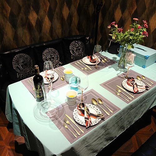 FEIJSQIU 20 Piece Gold Silverware Set Service for 4, Stainless Steel Shiny Cutlery Gold Flatware set Include Knives,Spoons,Forks For Home and Restaurant,Dishwasher Safe.
