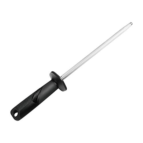 SHARPAL 117N Professional Kitchen Knife Sharpening Honing Steel Sharpener Rod Restore Blade Quickly(10 Inch)