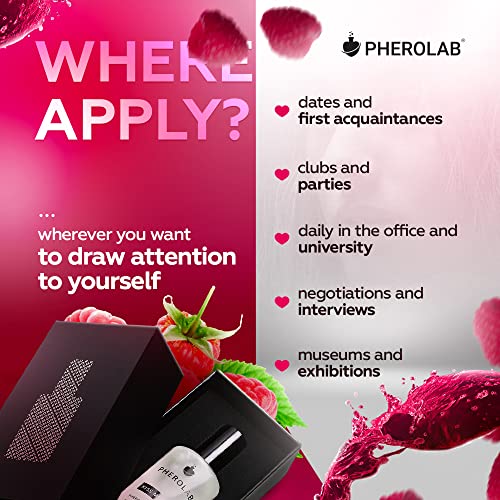PHEROLAB FollowMe Pheromone Cologne for Women [Oxytocin] Premium Pheromone Infused Oil Cologne - Women's Perfume to Attract Men