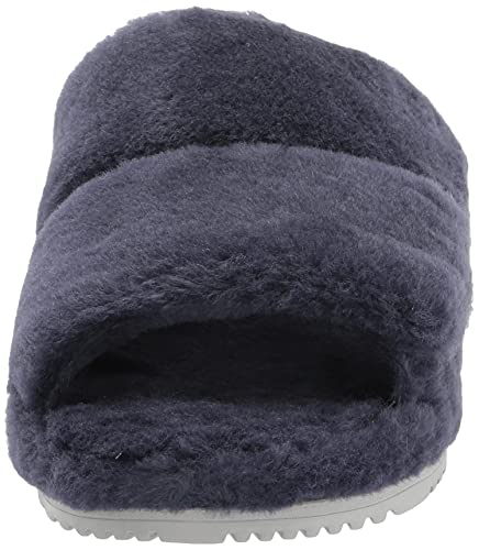 UGG Men's Fluff That Slipper, Dark Sapphire, 12