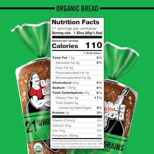 Dave’s Killer Bread Organic 21 Whole Grains and Seeds Bread - 27 oz Loaf