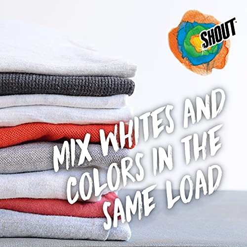 Shout Color Catcher Sheets for Laundry, Maintains Clothes Original Colors, 24 Count