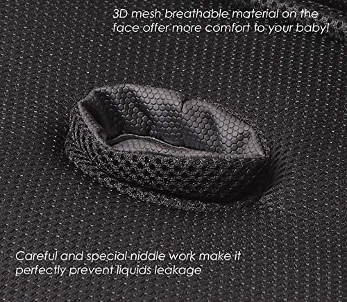 Rezlli Baby Piddle Pad, Toddler Waterproof Liner Seat Protector Compatible with Car Seat Stroller with 3D Breathable Material Easy Drying (Pack of 1)