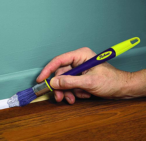 Richard 13400 5/8", 3/4" and 1" Elegance Trim Paint Brush, 3 Pack. Edge Painting Tool, Trim Painting Tool, Cutting-in Tool for Windows and Ceilings. No-Shed, bristles.