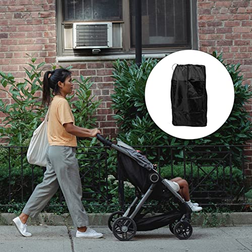 Toddmomy Stroller Travel Bag, Car Seat Travel Bag Stroller Gate Check Bag with Shoulder Straps for Airplane Travel