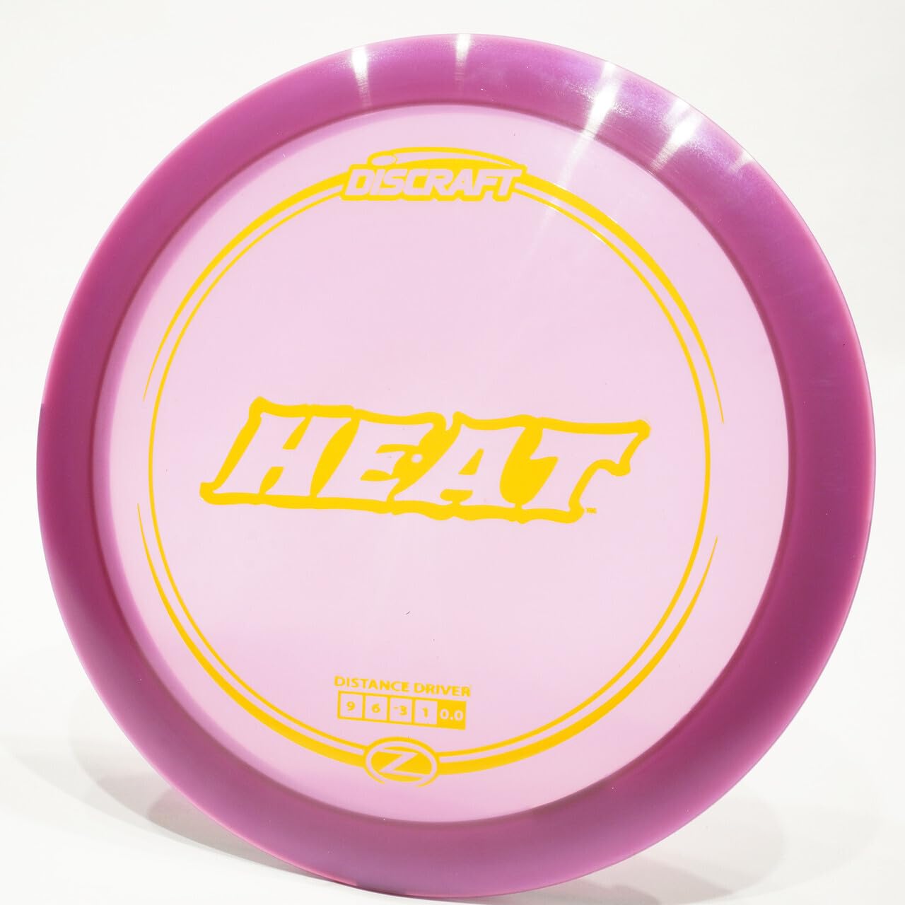 Discraft Heat (Z Line) Driver Golf Disc, Pick Weight/Color [Stamp & Exact Color May Vary] Blue (Light) 167-169 Grams