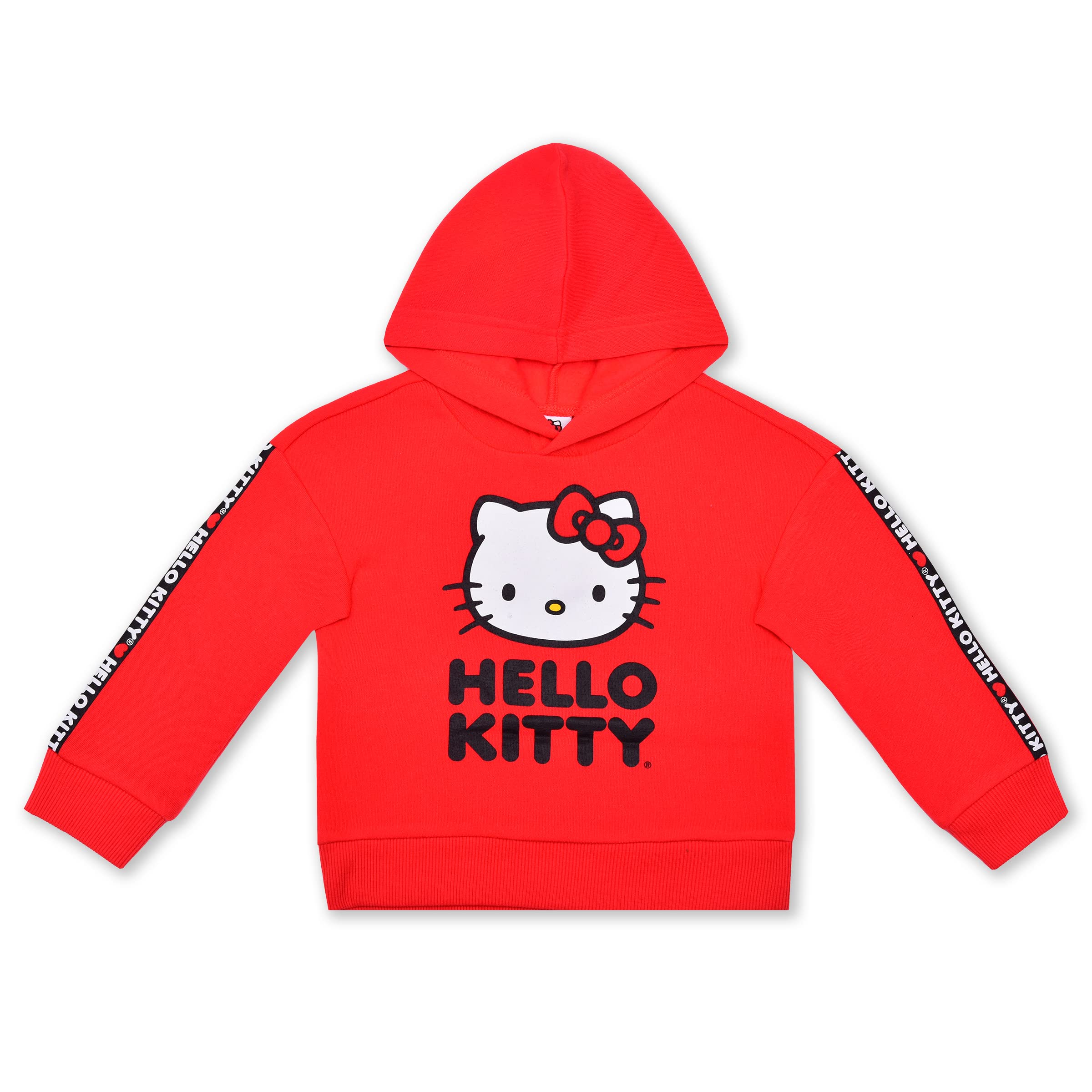 Hello Kitty Girls’ 2 Pack Hoodie for Infant, Toddler and Little Kids – Red/Grey