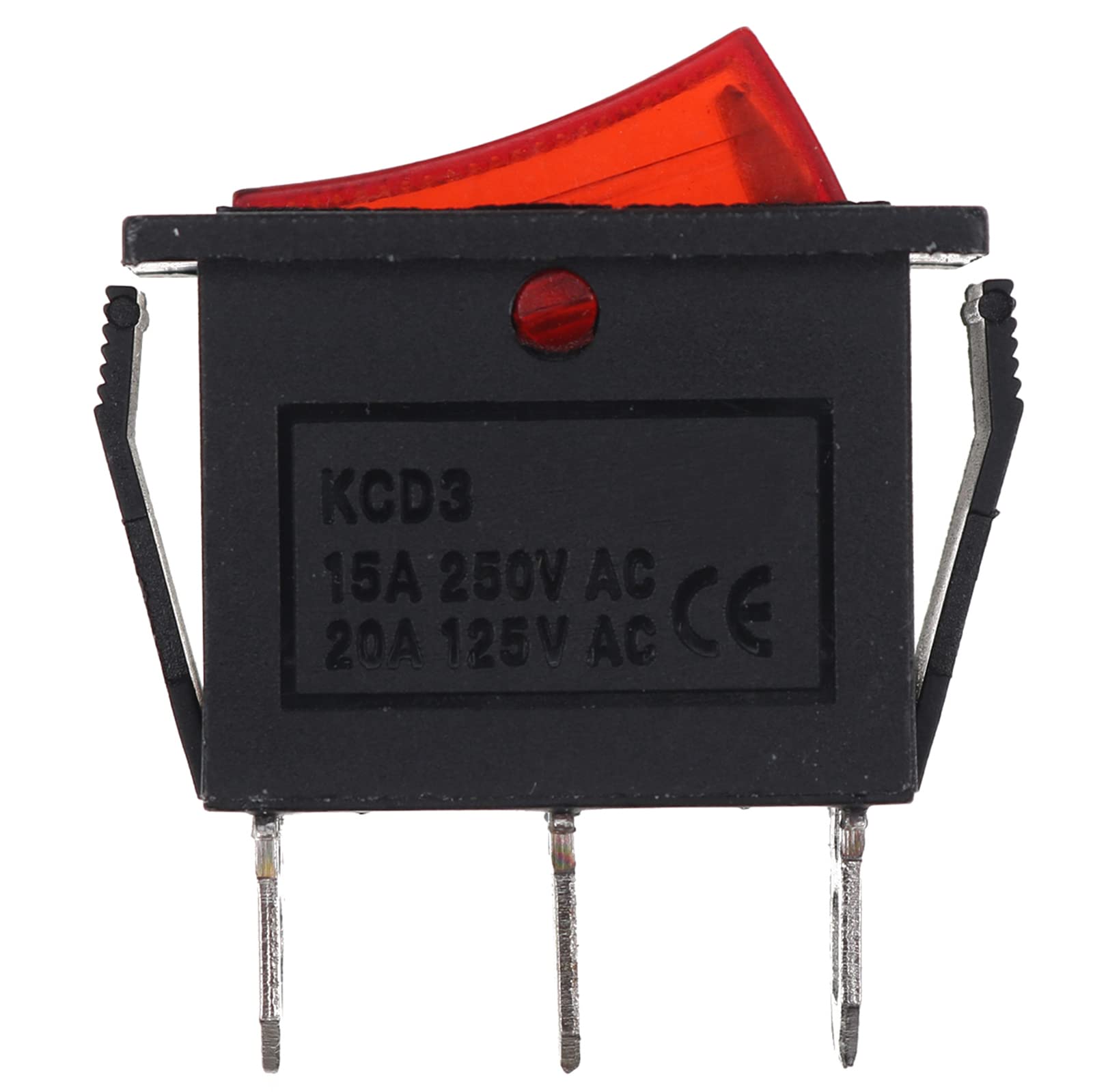 DVPARTS Rocker Switch Lighted On Off for Electric Fireplaces FMI Desa 120927-24 120 Volt