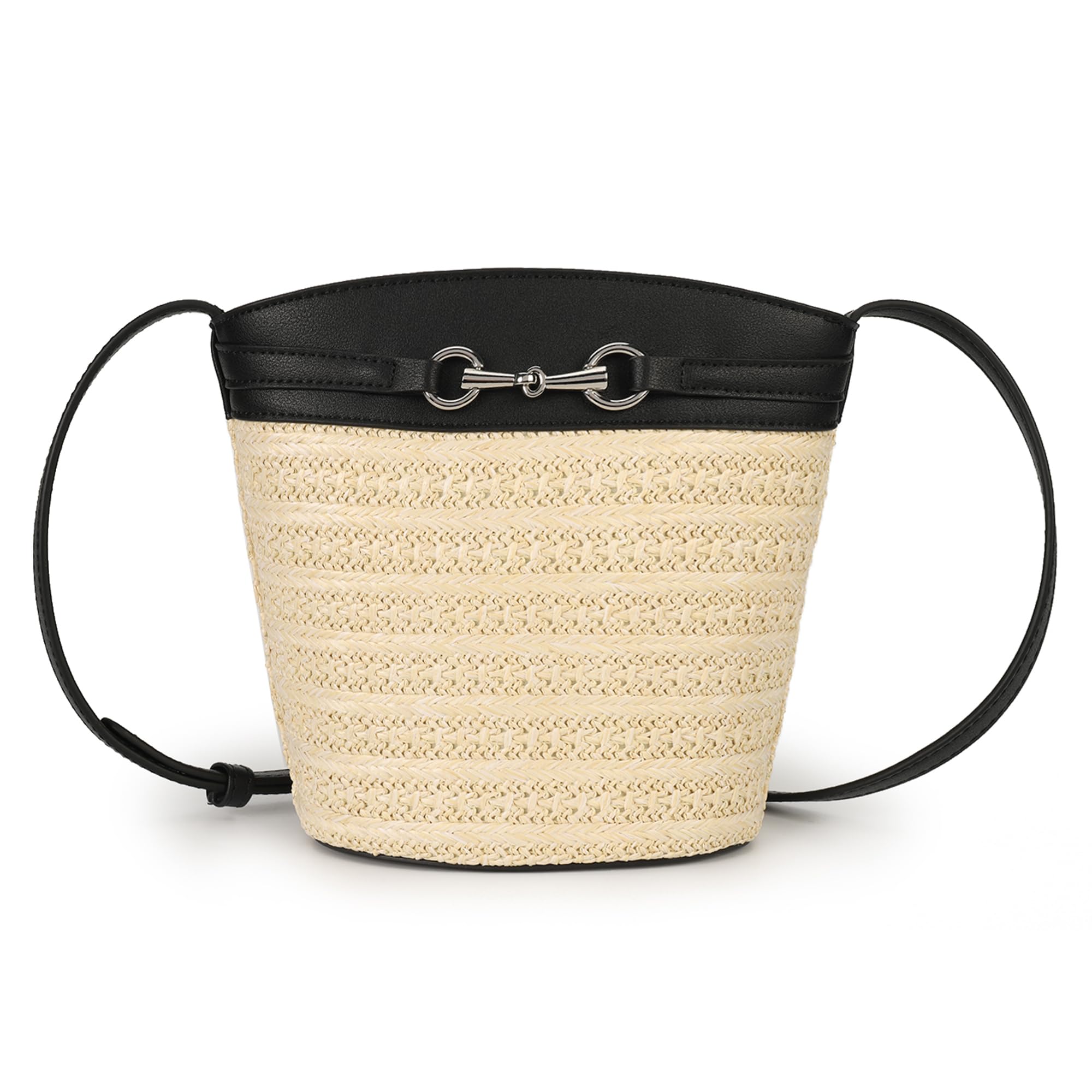 Gladdon Quilted Crossbody Bags for Women Small Leather Shoulder Purses and Handbags Trendy Clutch Bag with Adjustable Strap White