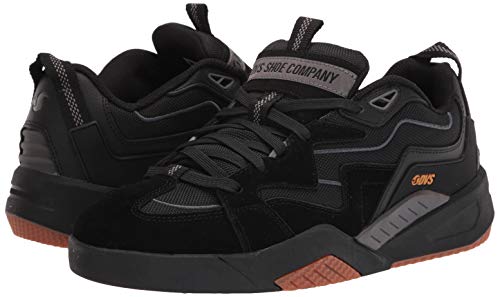 DVS mens Devious Mountain Biking Shoe, Black Charcoal, 8.5 US