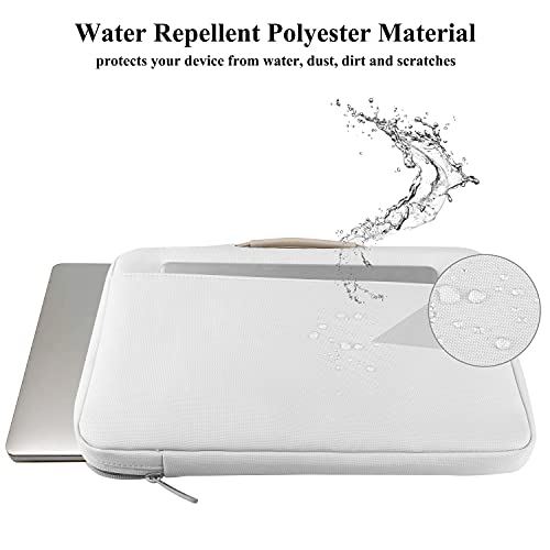 Meolsaek 13 Inch Laptop Sleeve Case Computer Bag for 13 MacBook,MacBook Air, Notebook,Durable Computer Carrying Case for 12.3" Surface Pro,Water-Resistant Hard Shell Case (13 Inch, Gray)